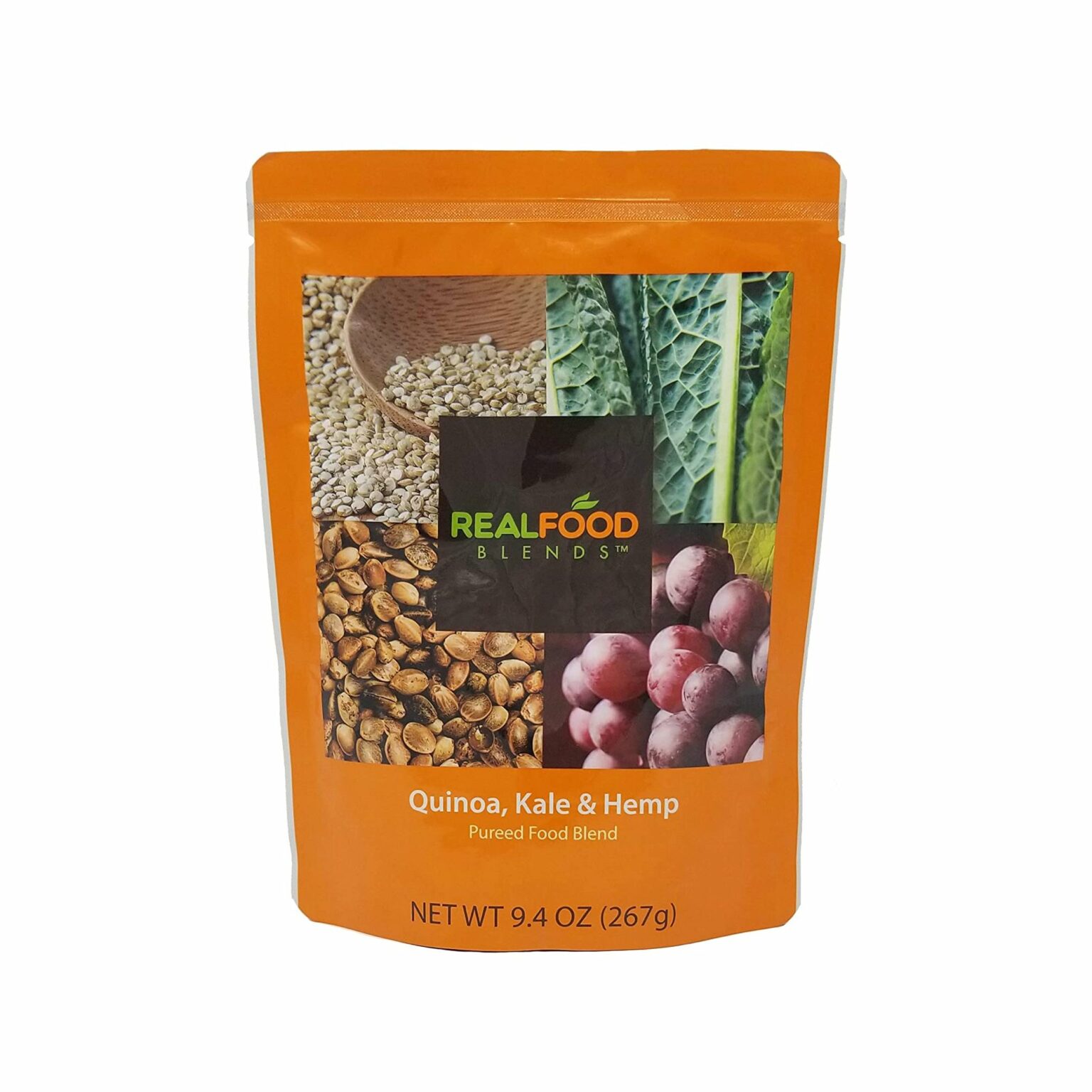 Real Food Blends Quinoa / Kale / Hemp Ready to Use Tube Feeding Formula ...